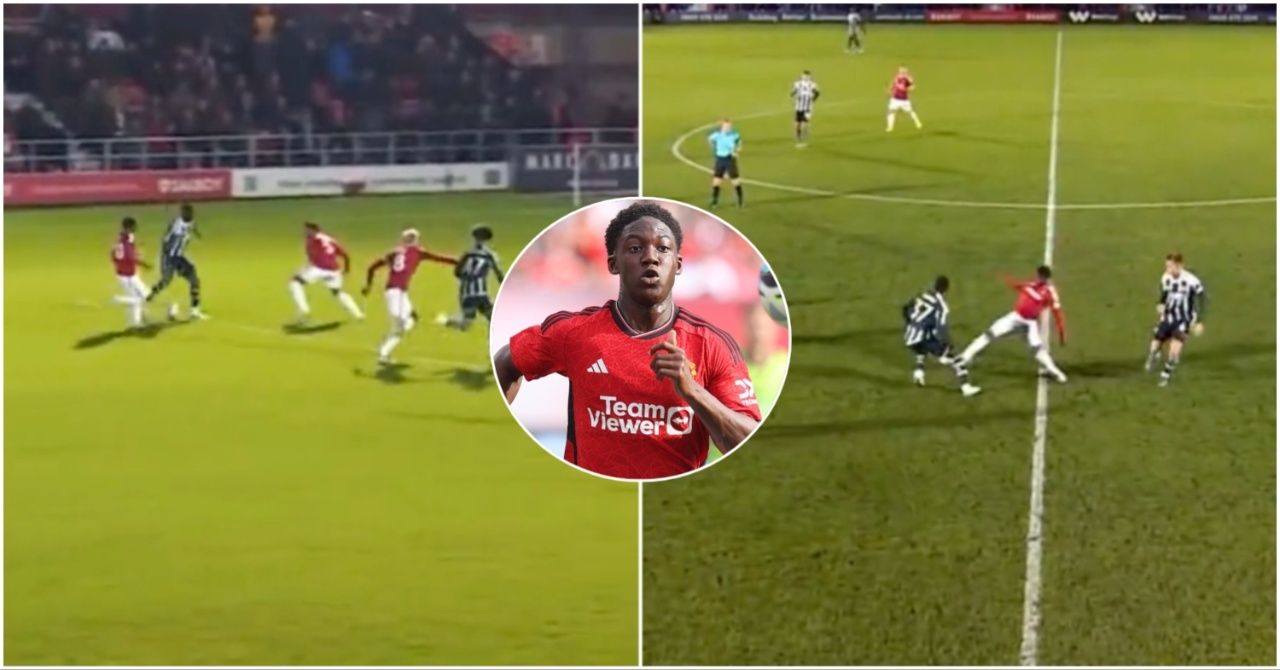 Kobbie Mainoo's highlights for Man Utd U21s emerge as he makes his ...