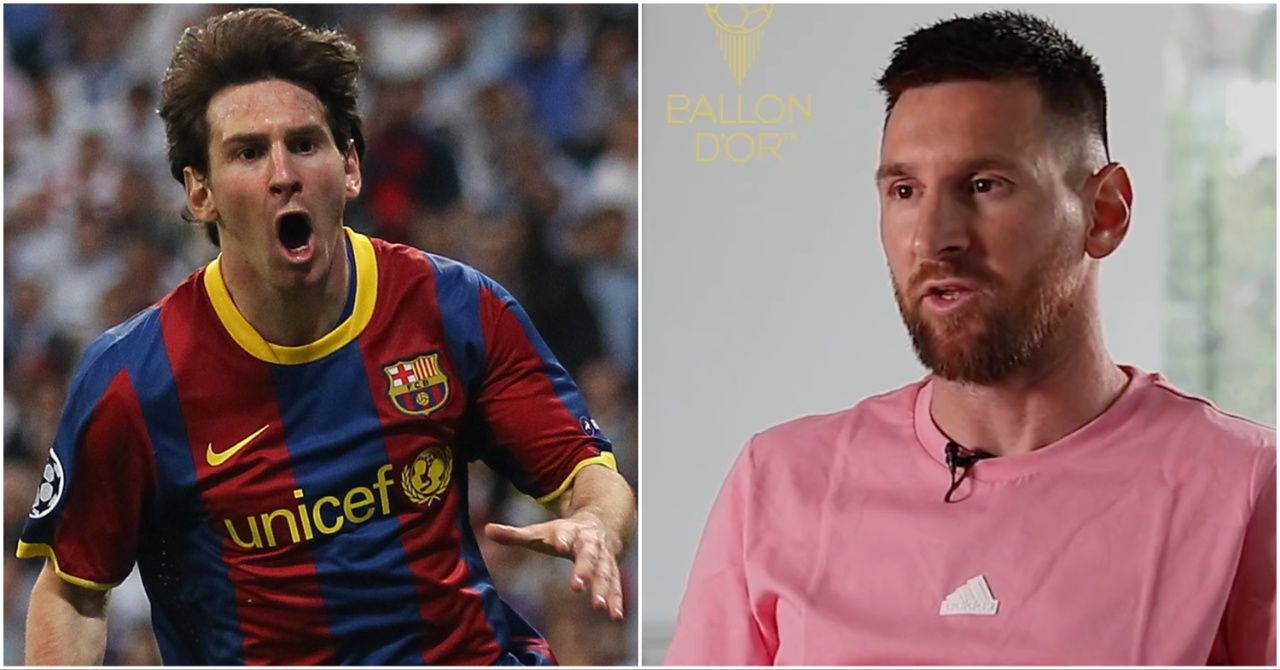 Lionel Messi reveals his favourite goal of his entire career