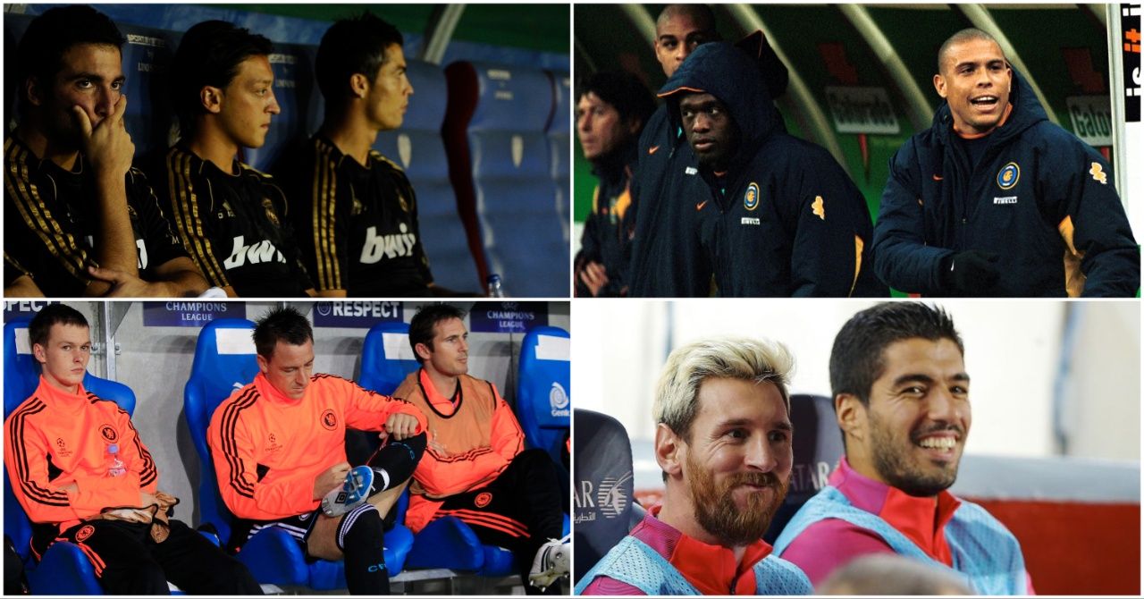 Ranking the eight greatest substitute benches of all time