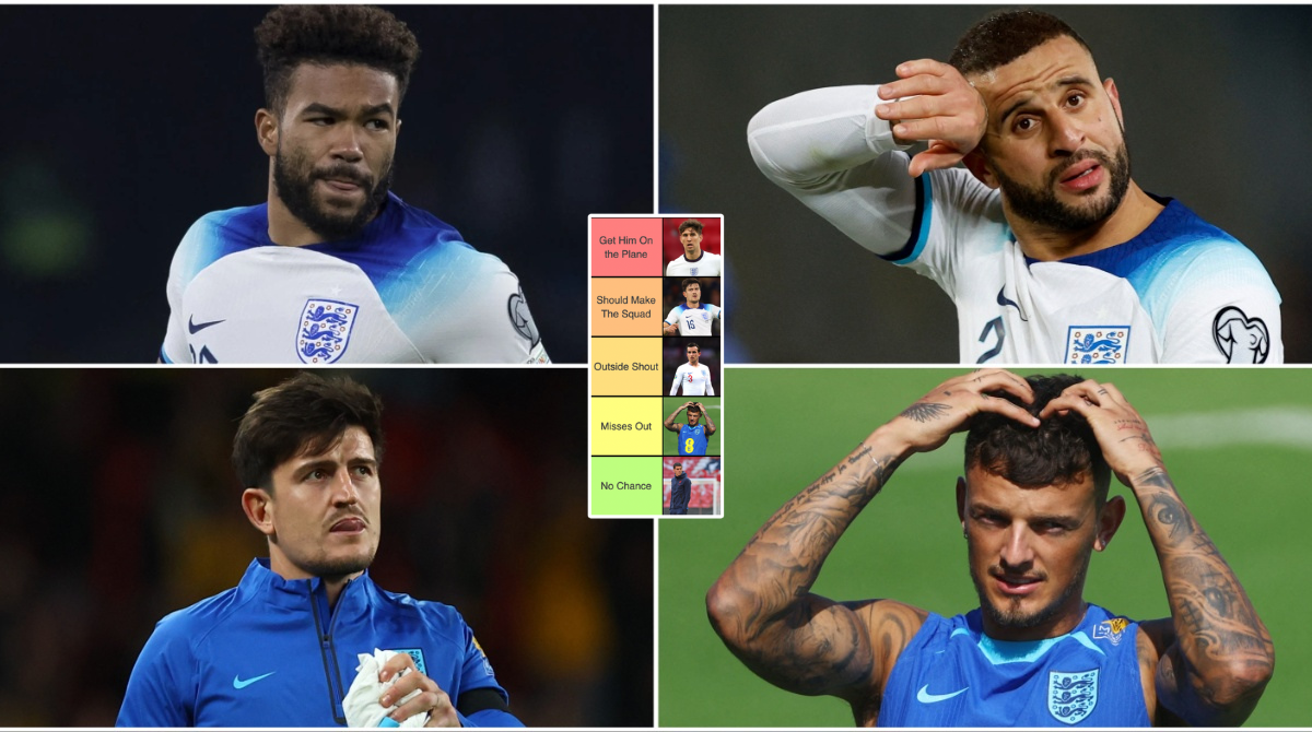 England's defensive options for Euro 2024 ranked