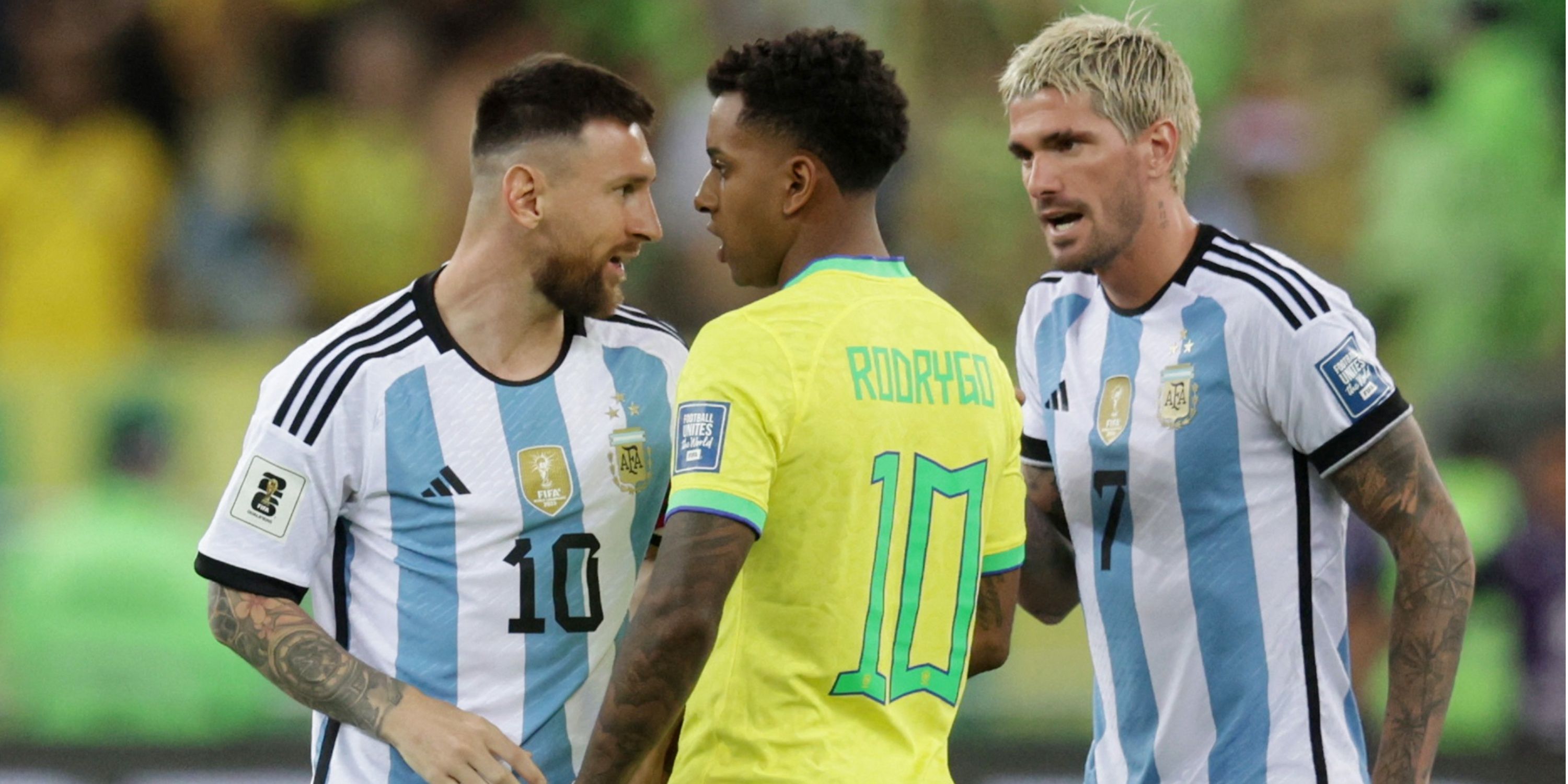 The amazing reception Lionel Messi received from Brazil fans at the ...