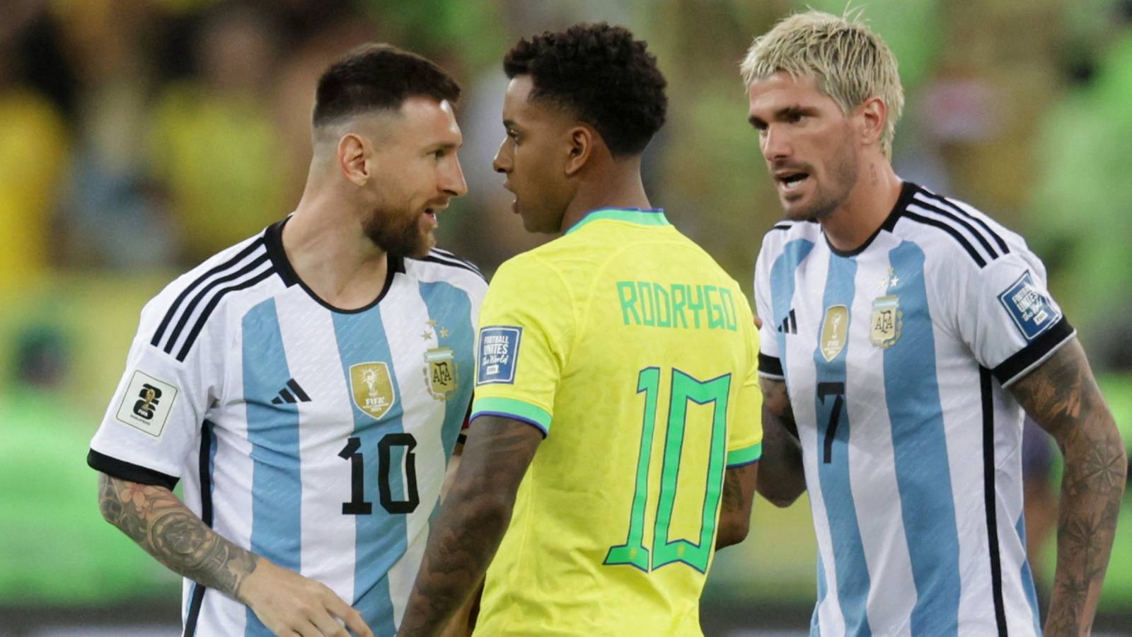 New footage reveals Lionel Messi and Rodrygo's heated argument in full