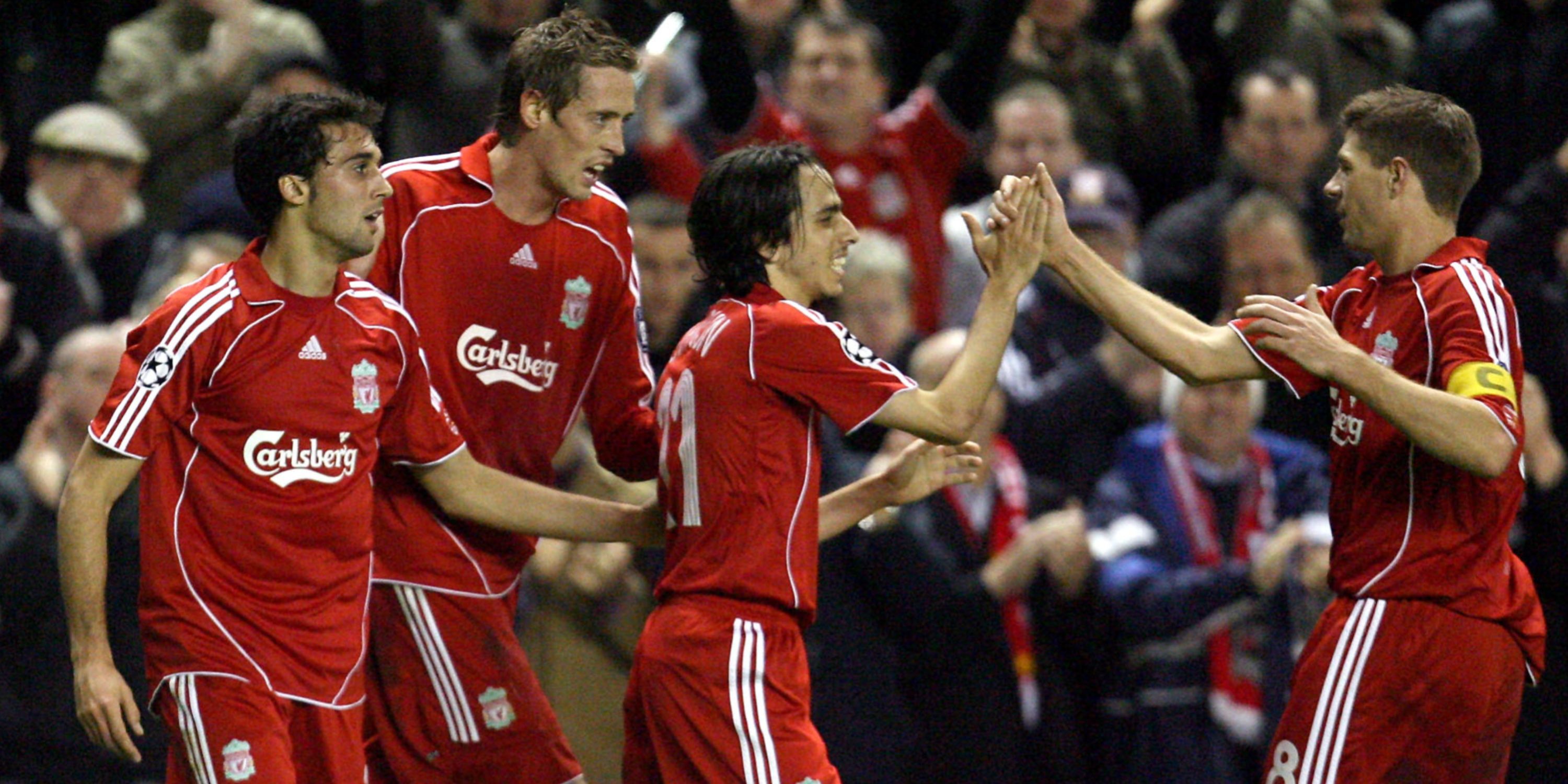 Footballers who played for Arsenal and Liverpool in the Premier League