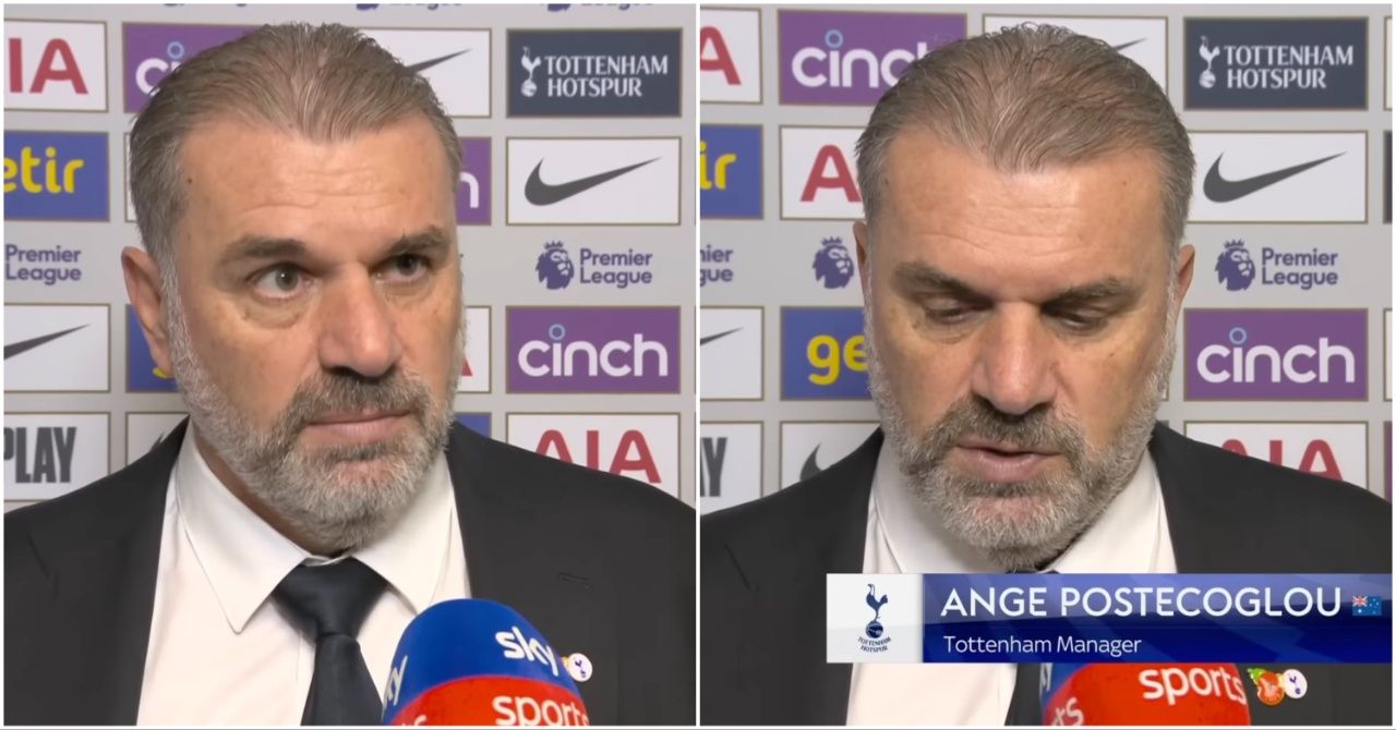 Ange Postecoglous Brilliant Post Match Interview Goes Viral After
