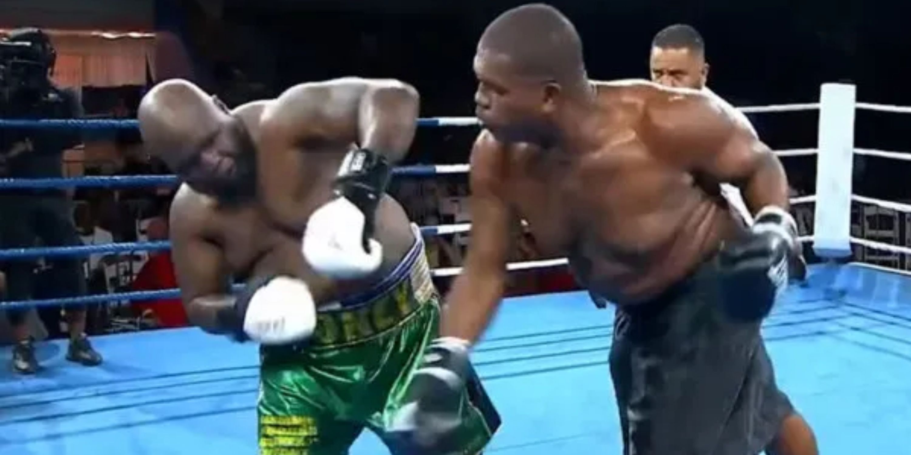 Footage emerges of 'disturbing' James Toney v Donovan Ruddock boxing ...
