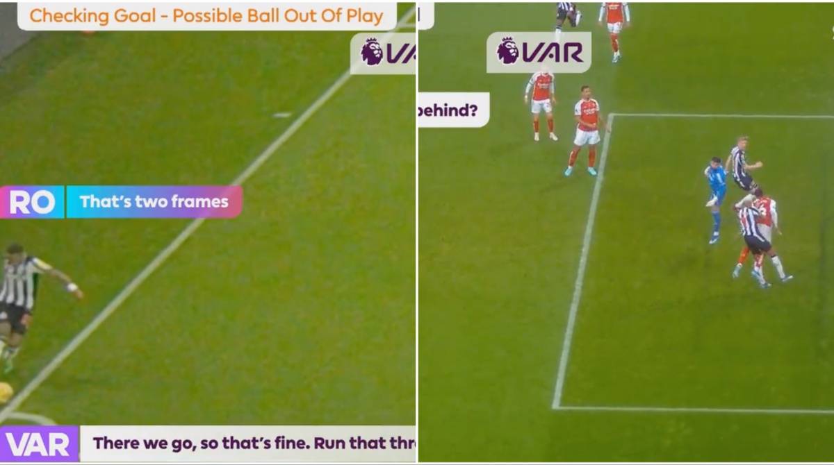VAR audio for Newcastle's controversial goal vs Arsenal released by PGMOL