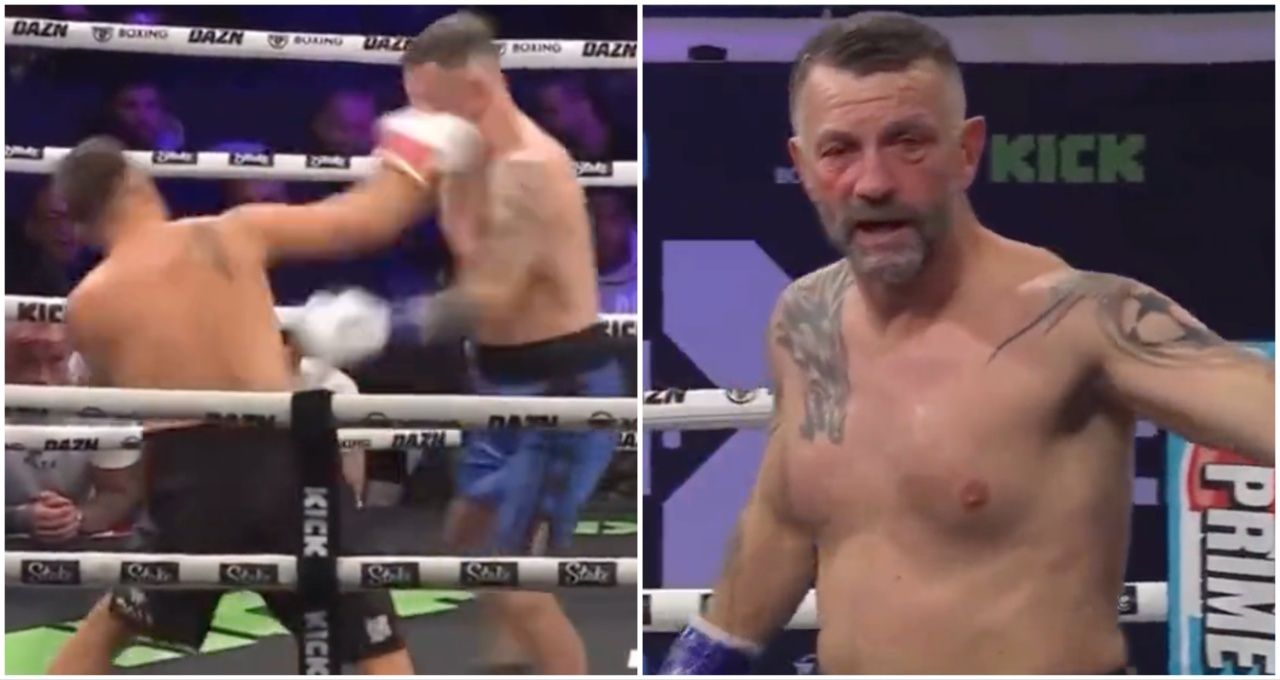Social media boxer Simple Simon brutally knocked down in just nine seconds