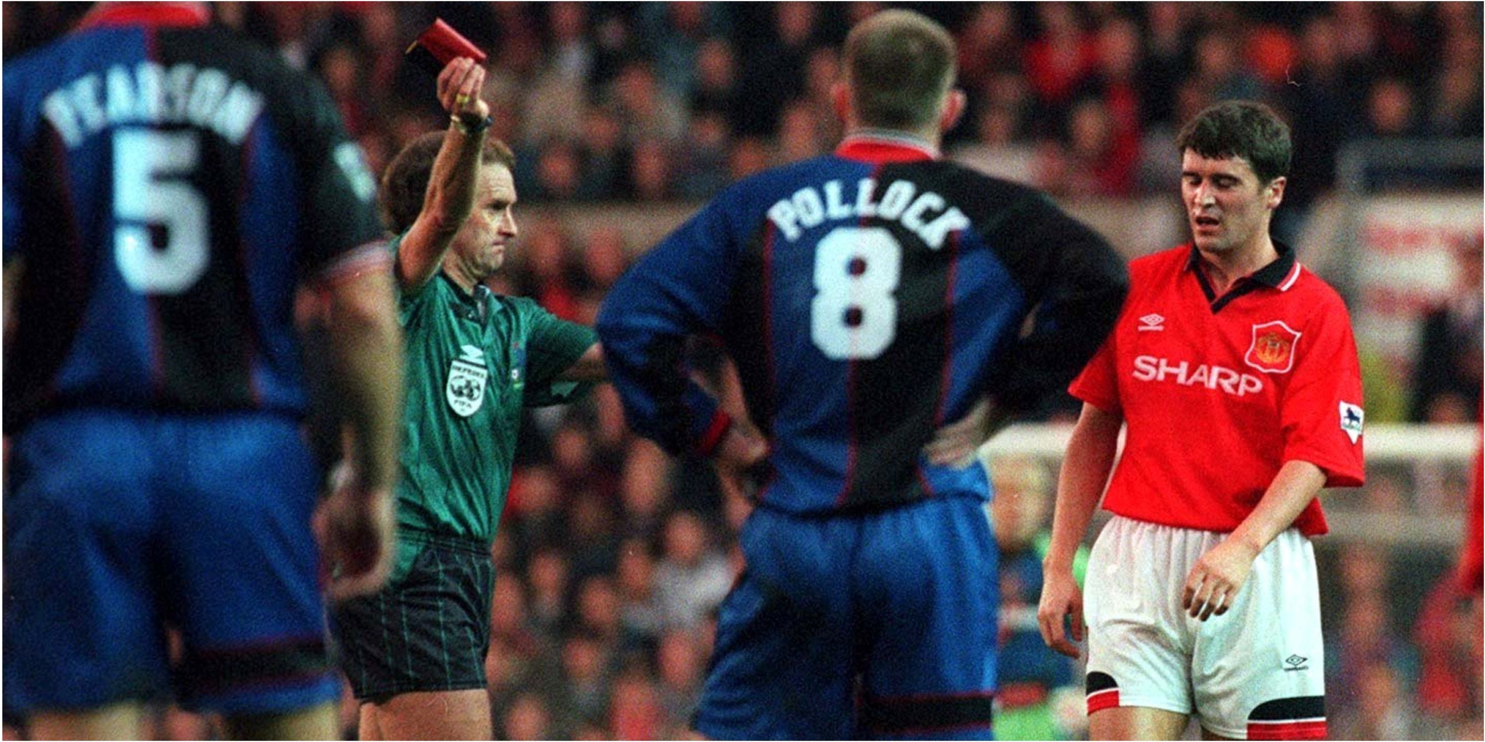 Roy Keane brilliantly narrates all of his red cards at Man United