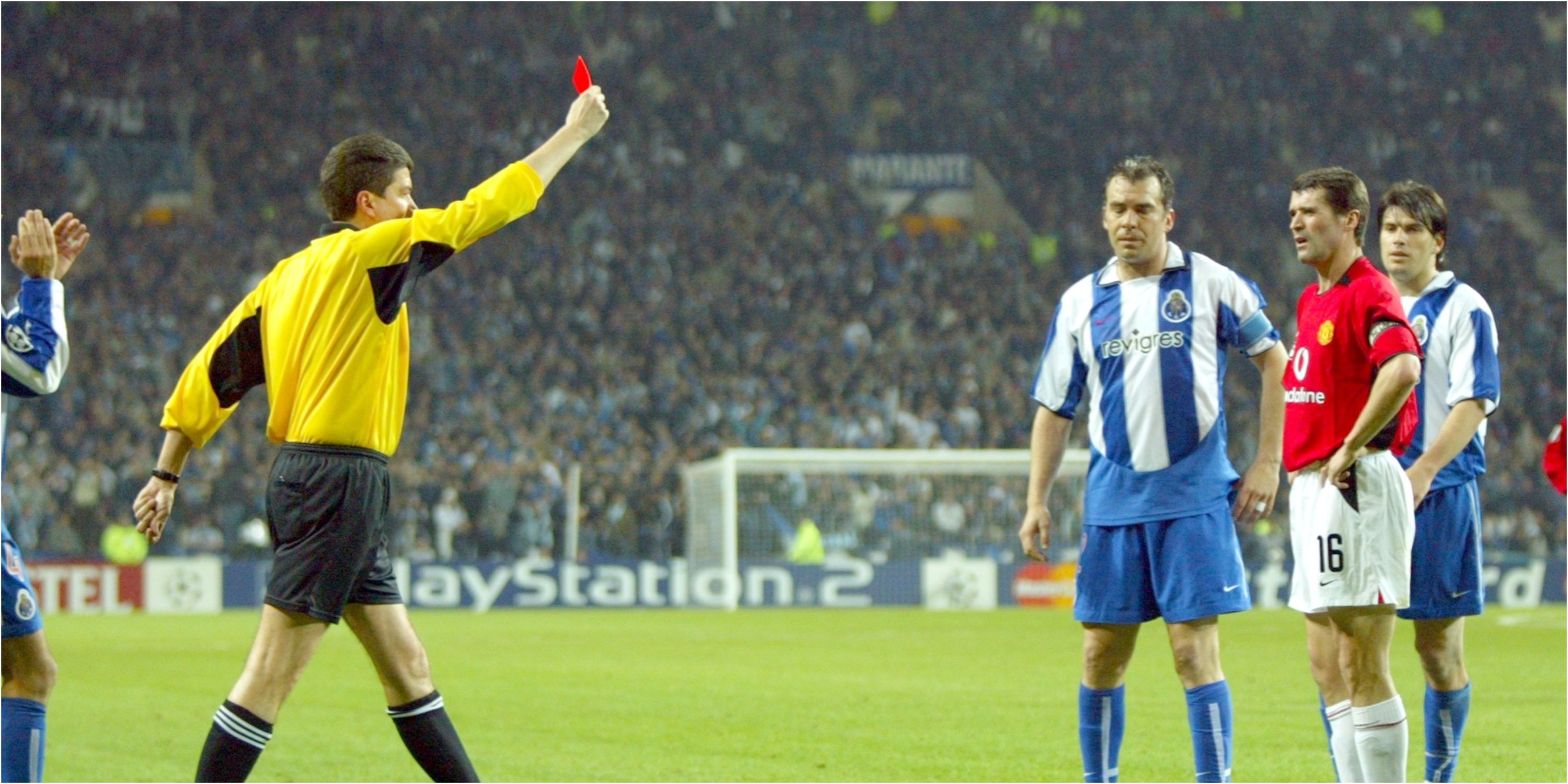 Roy Keane brilliantly narrates all of his red cards at Man United