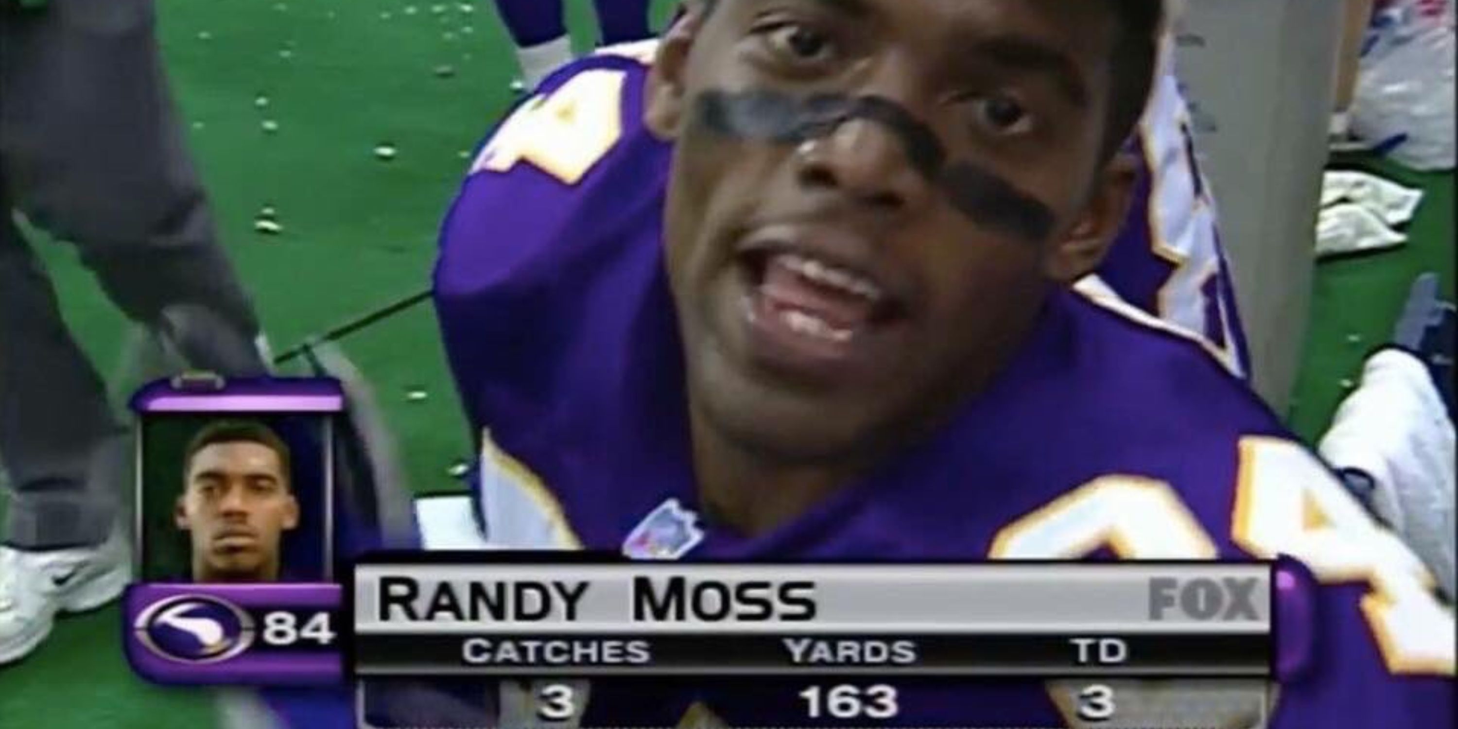 How Randy Moss got revenge on the Dallas Cowboys on Thanksgiving in 1998