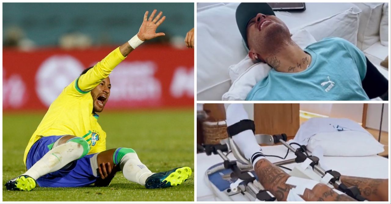 Footage of Neymar going through ACL treatment goes viral