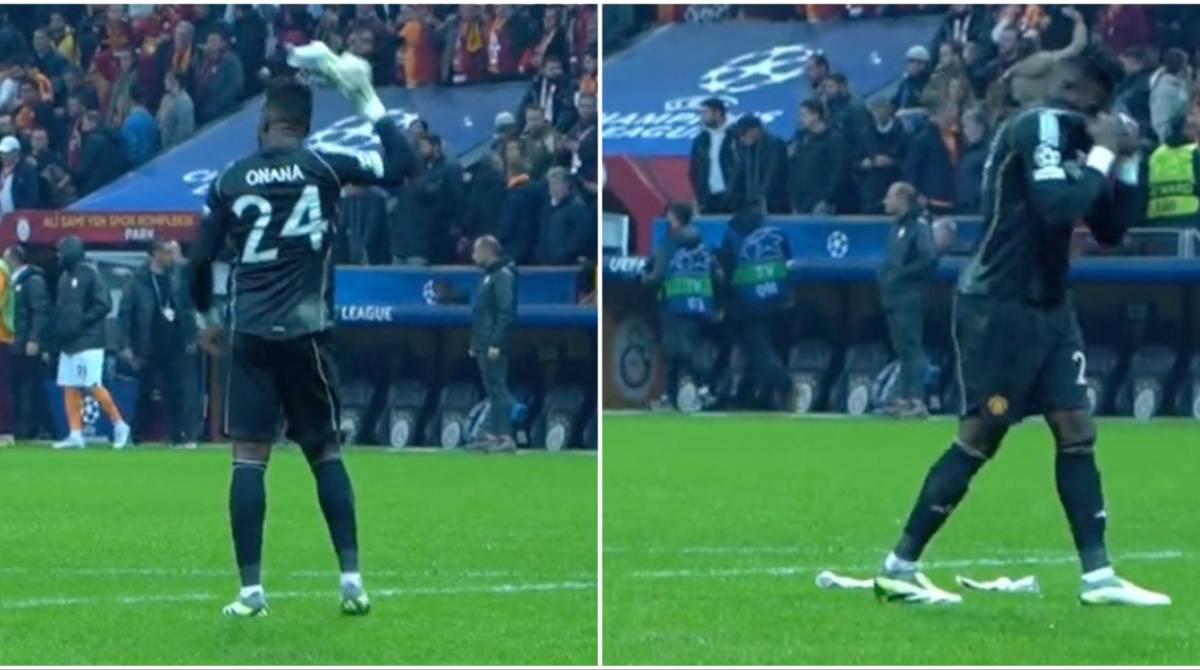 Sad footage emerges of Andre Onana at full-time after his nightmare vs ...