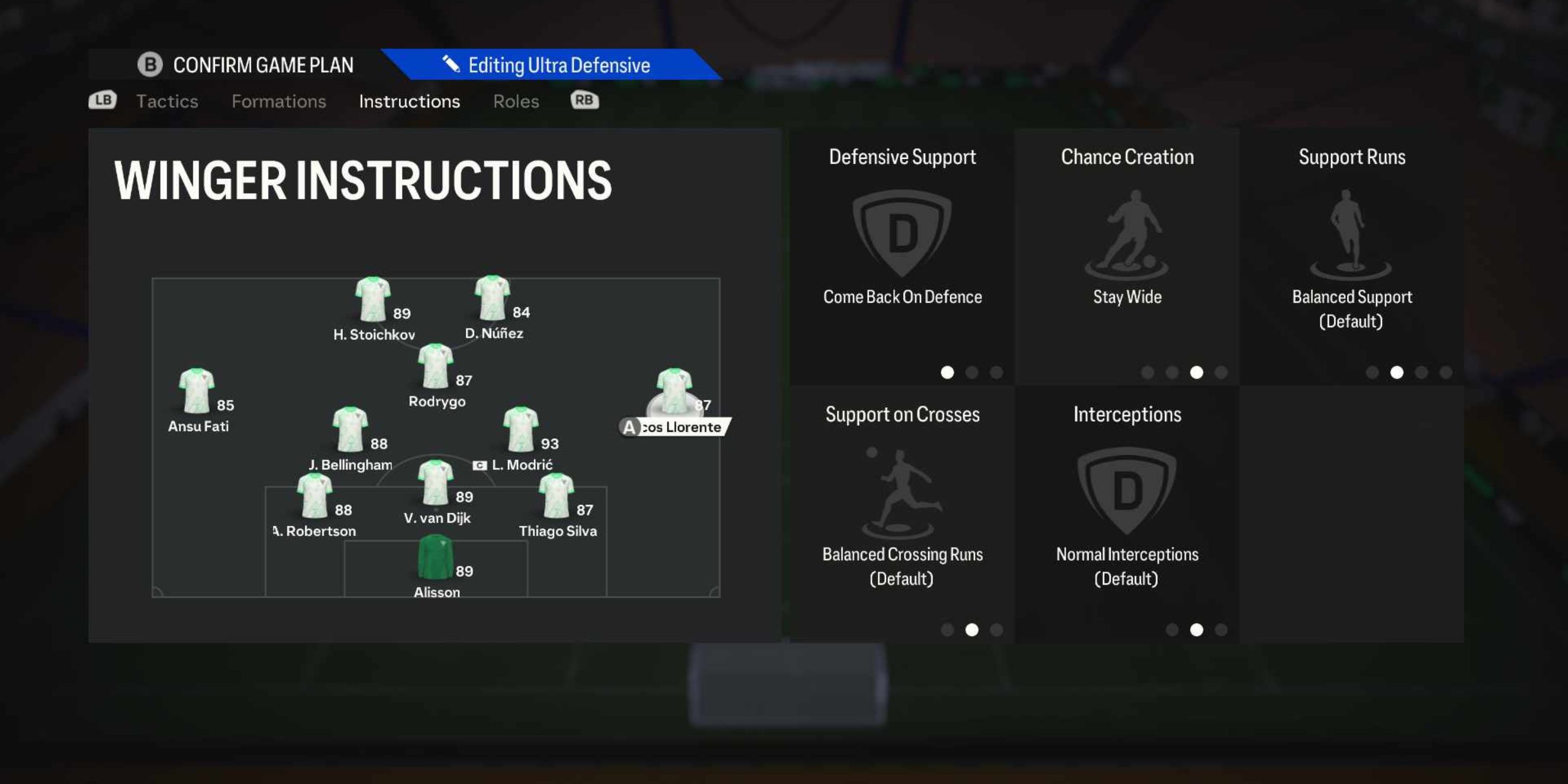 The best tactics for 3-5-2 formation in EA Sports FC 24 Ultimate Team