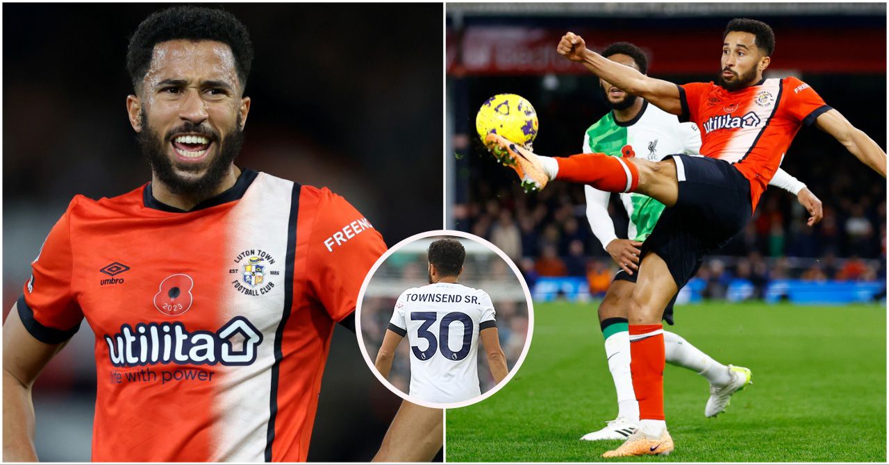 Why Andros Townsend has Changed Name on his Shirt