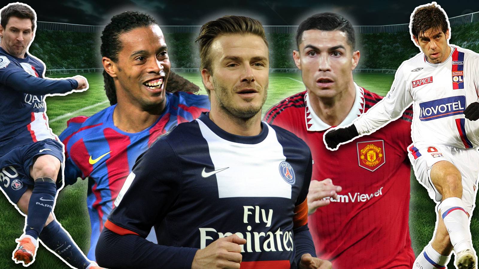 Football fans rank the 25 greatest free-kick takers ever
