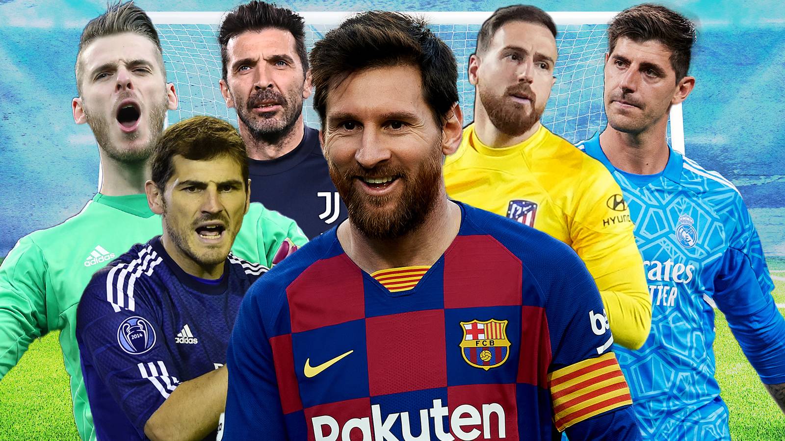 The 160 goalkeepers given 644 bottles of Budweiser beer from Lionel Messi