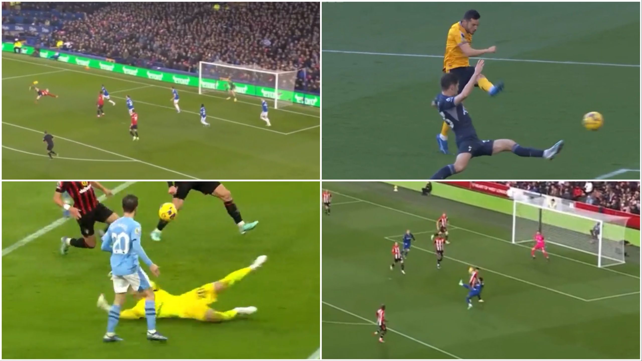 The epic Premier League Goal of the Month competition for November 2023