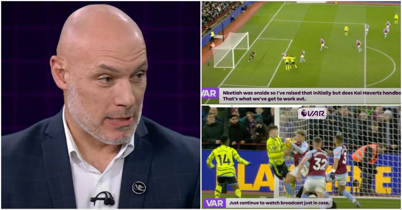 Howard Webb explains why VAR ruled out Arsenal goal vs Aston Villa