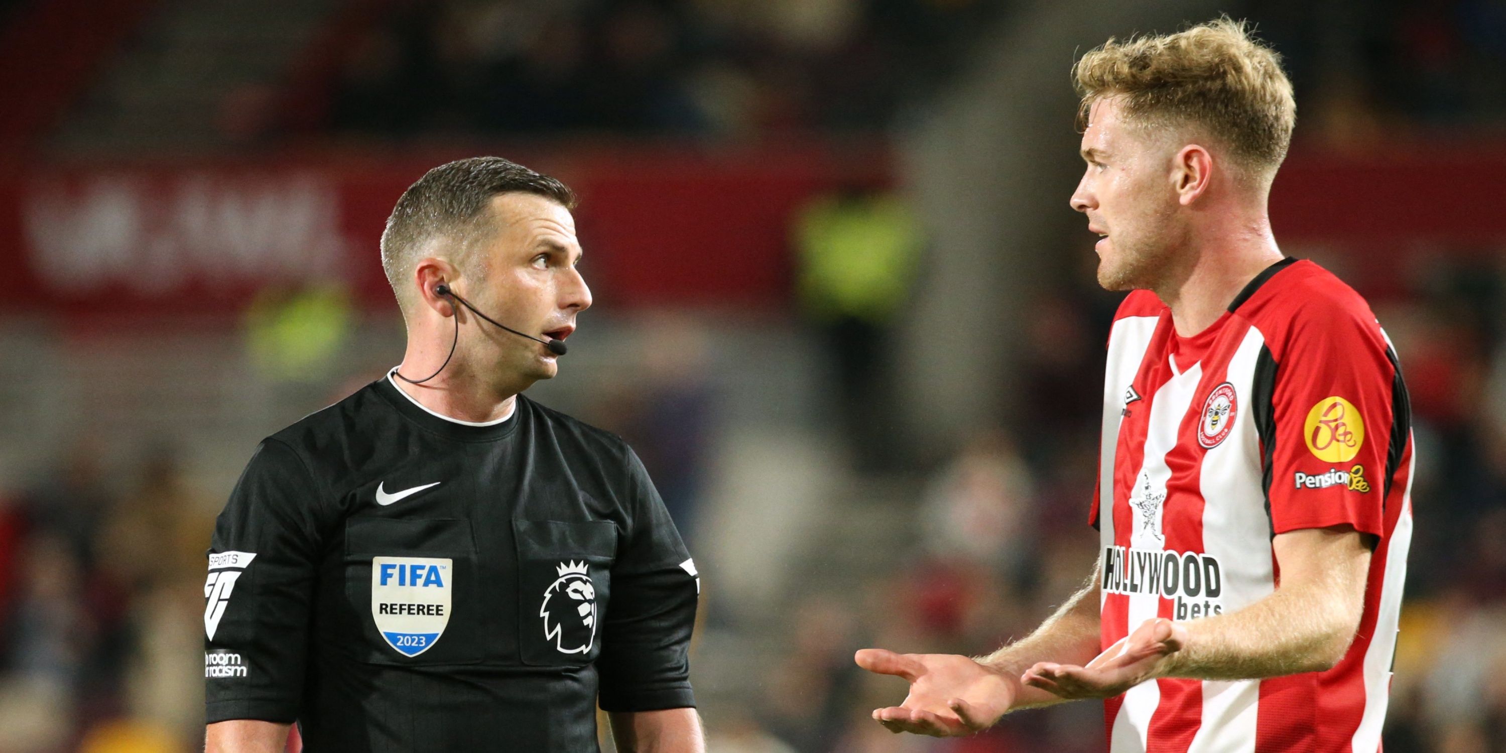 Every referee currently working in the Premier League