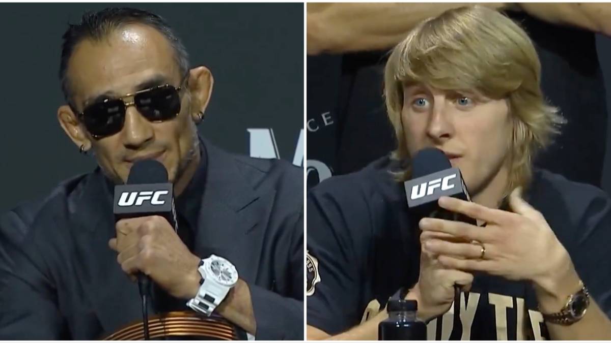 Paddy Pimblett cooked Tony Ferguson during UFC 296 presser