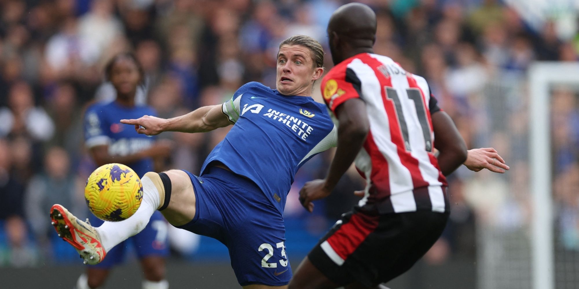 Conor Gallagher's statistics this season compared to other Premier League midfielders