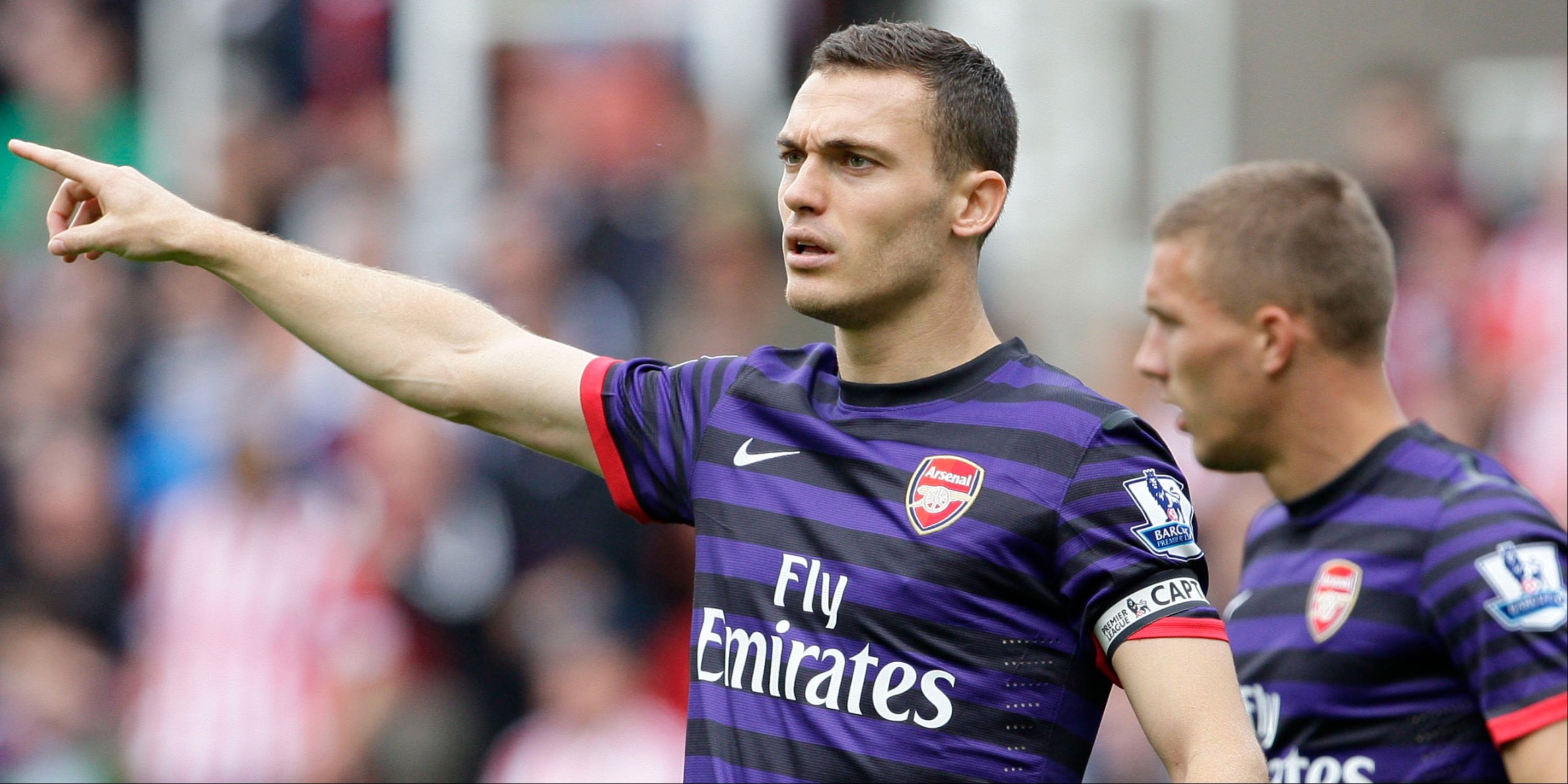 Arsenal's team the last time they beat Liverpool in the league at Anfield