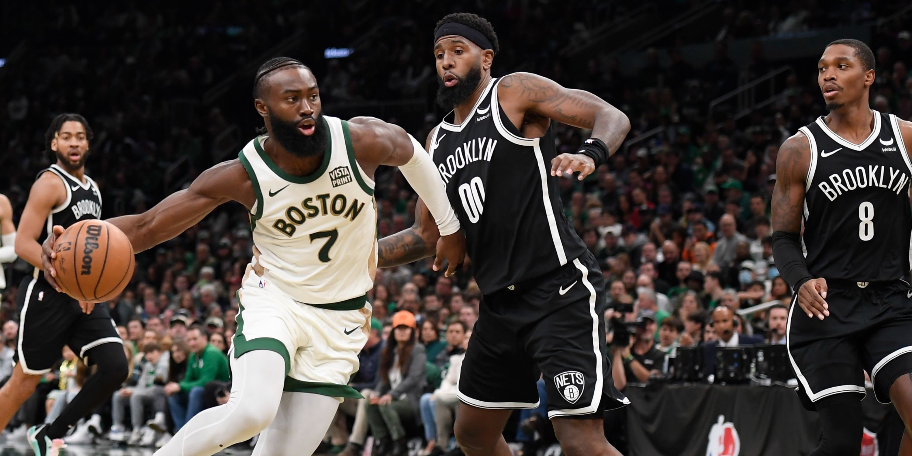 Boston Celtics' Jaylen Brown making his case for NBA All-Defensive Teams