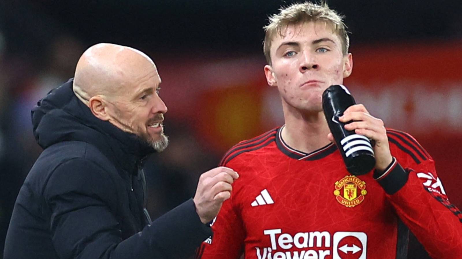 Erik ten Hag praises Rasmus Hojlund after winner in Man United 3-2 ...