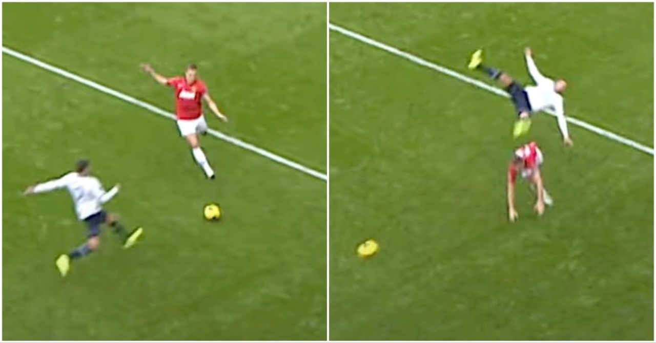 Nemanja Vidic's monstrous tackle on Kyle Walker remembered