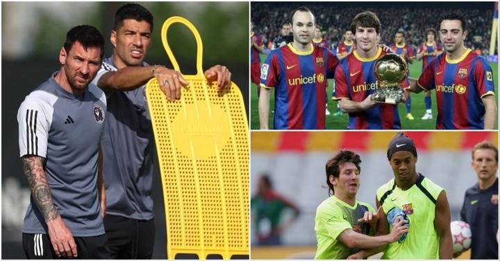 Lionel Messi has named the 10 favourite teammates in his career