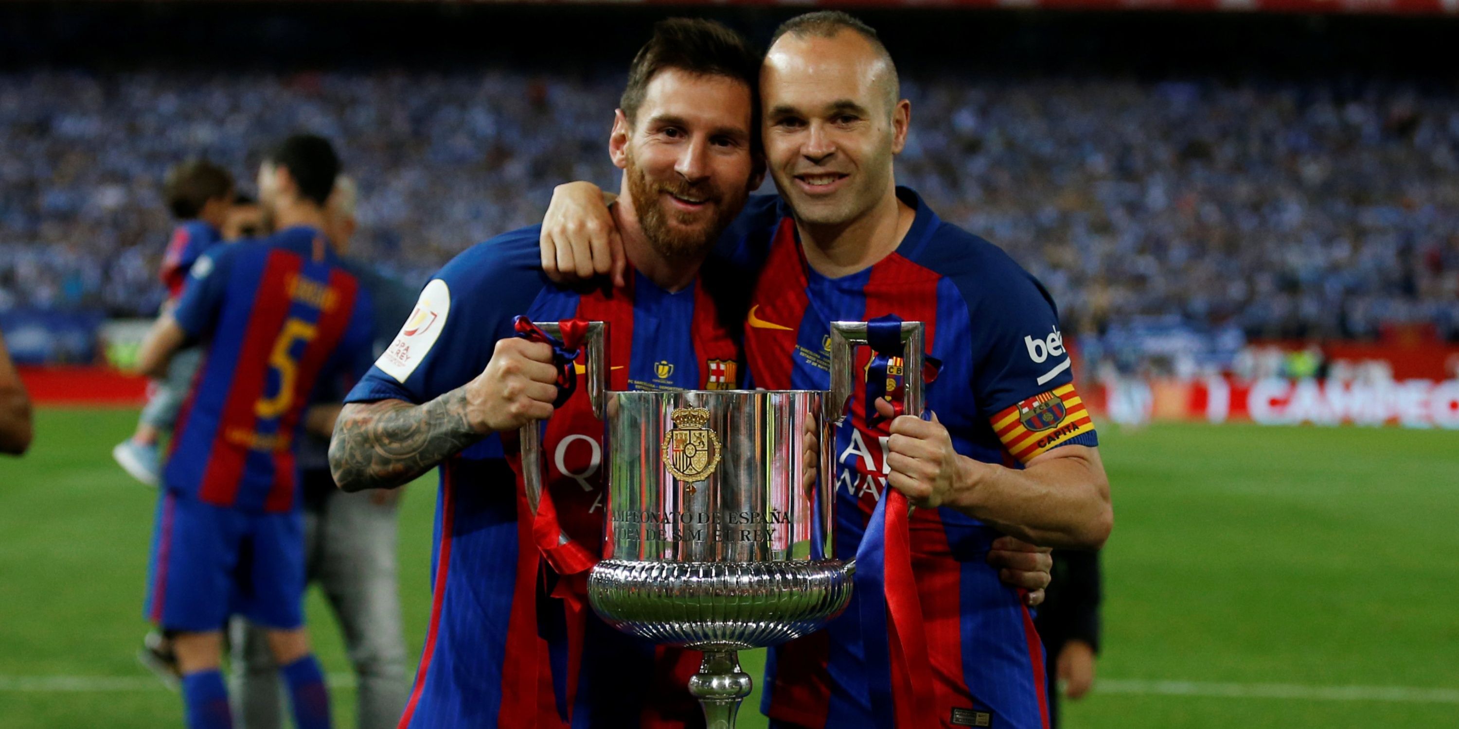 Lionel Messi has named the 10 favourite teammates in his career