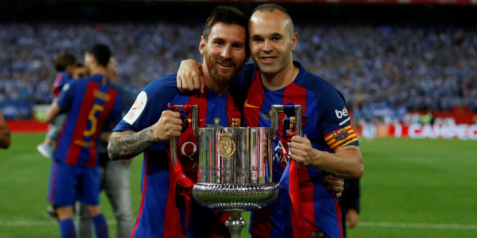 Lionel Messi has named the 10 favourite teammates in his career