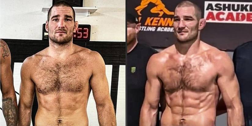 Sean Strickland's insane physique for UFC 297