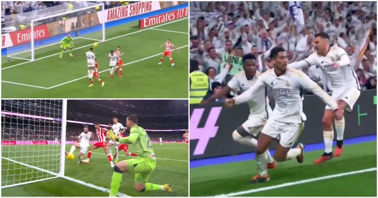 Jude Bellingham scores and assists as Real Madrid beat Almeria 3-2