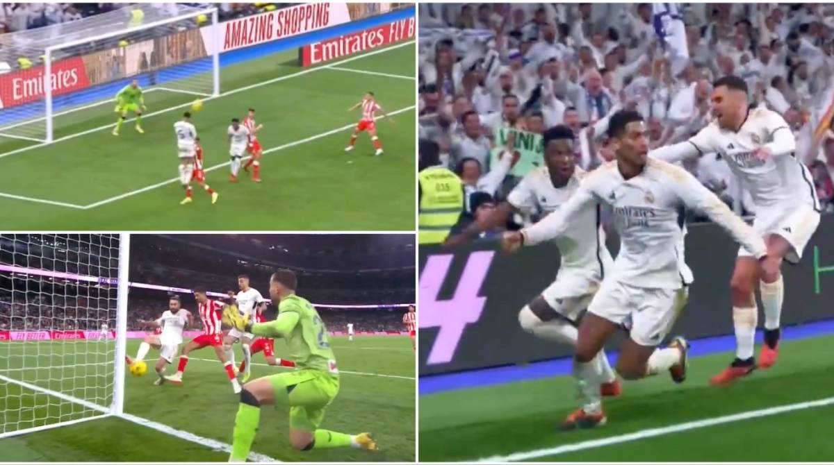 Jude Bellingham scores and assists as Real Madrid beat Almeria 3-2