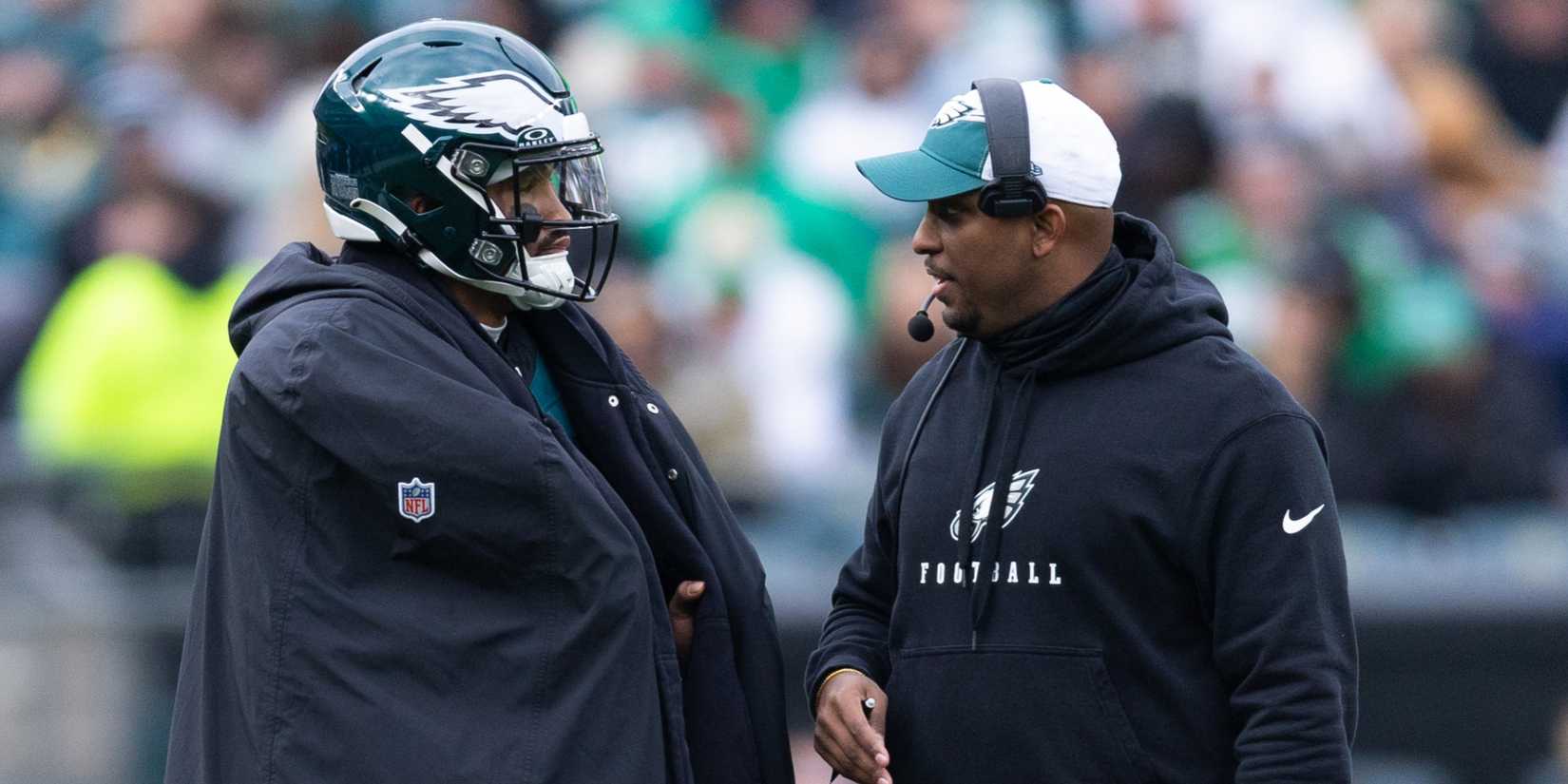 Eagles' Jalen Hurts Is Sick Of the Revolving Door at Offensive Coordinator