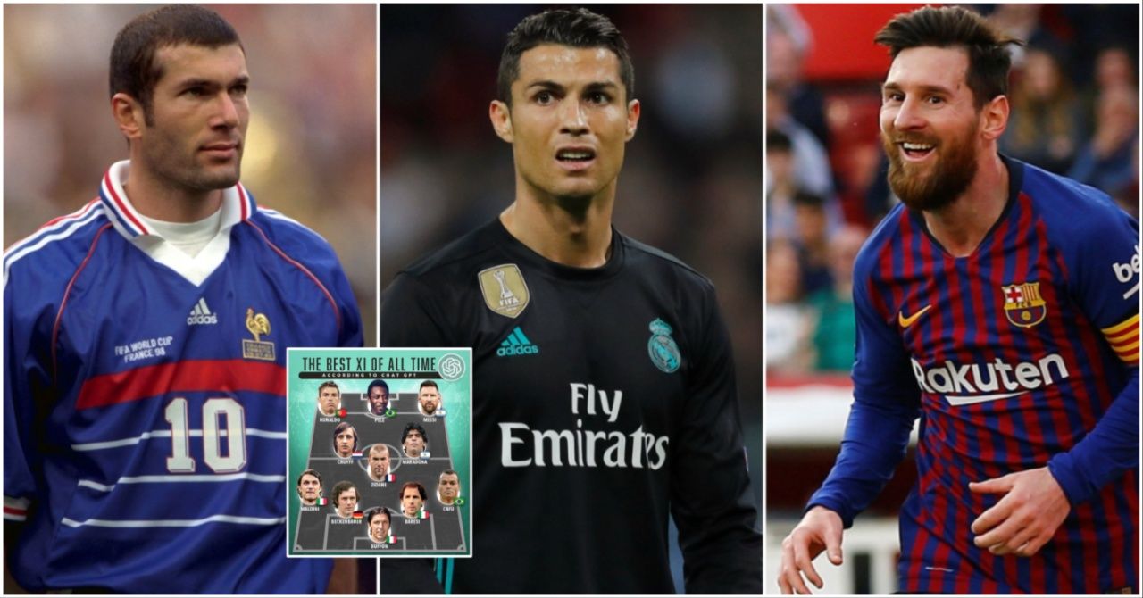 Chat GPT names the greatest football 11 of all time