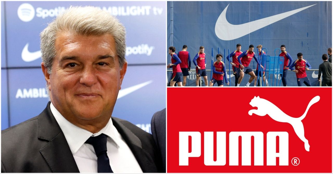 Barcelona ‘close’ to £171m sponsorship deal with Puma