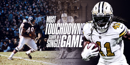 The 5 NFL Players to Score the Most Touchdowns in a Season