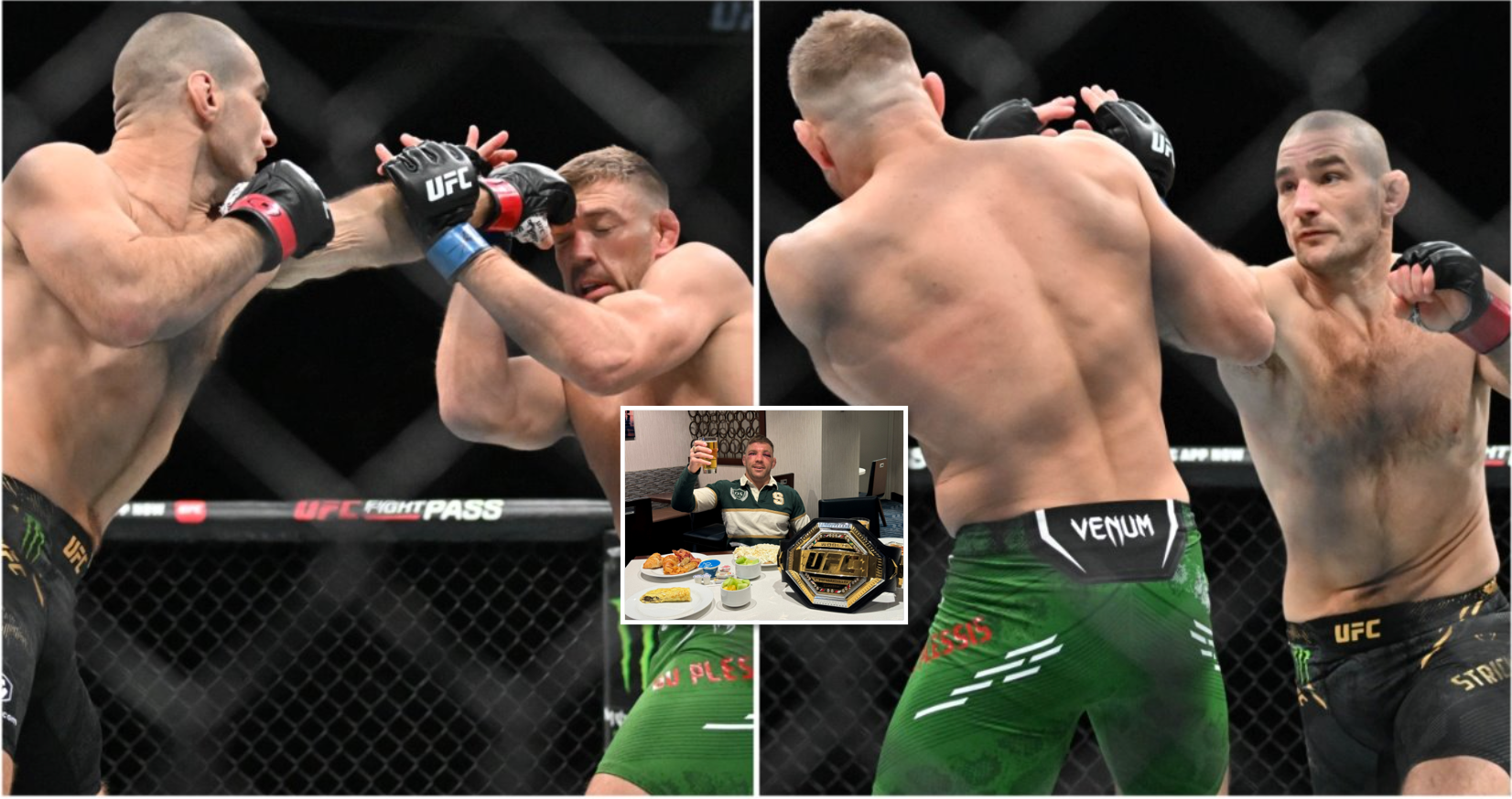 Dricus du Plessis' face a day after UFC 297 fight vs Sean Strickland
