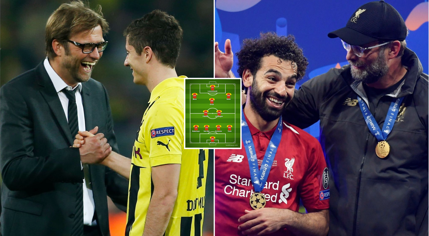 Jurgen Klopp's greatest team of players he's managed