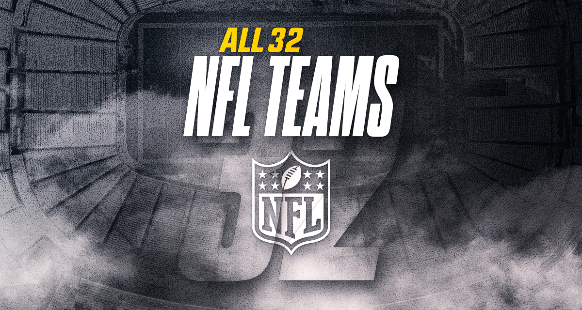 Full List of All 32 NFL Teams, Broken Down by Conference & Division