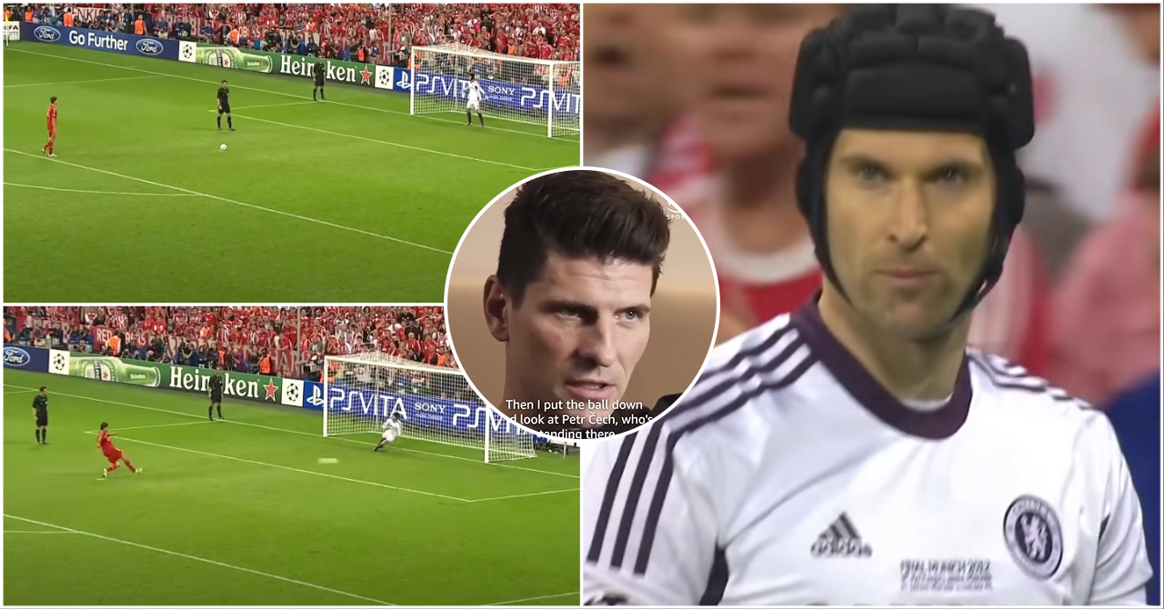 Petr Cech's incredible mind games in 2012 Champions League final revealed