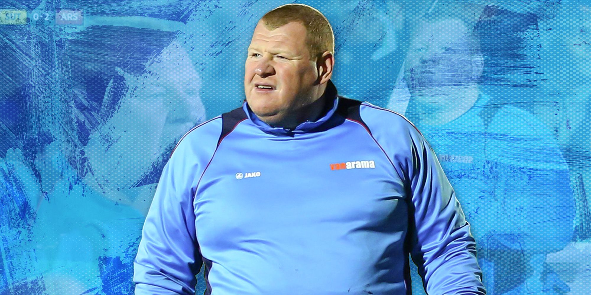 What happened to Sutton's Wayne Shaw after he ate a pie in FA Cup game