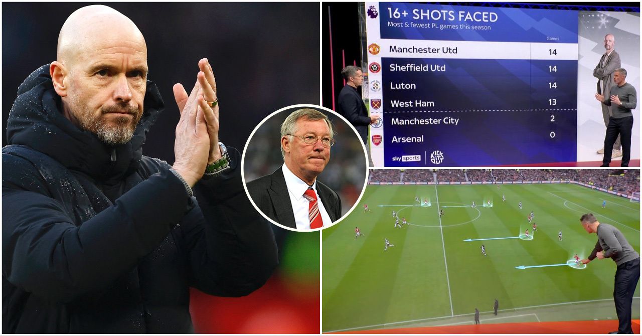 How Sir Alex Ferguson stopped Man Utd conceding 16 shots per game