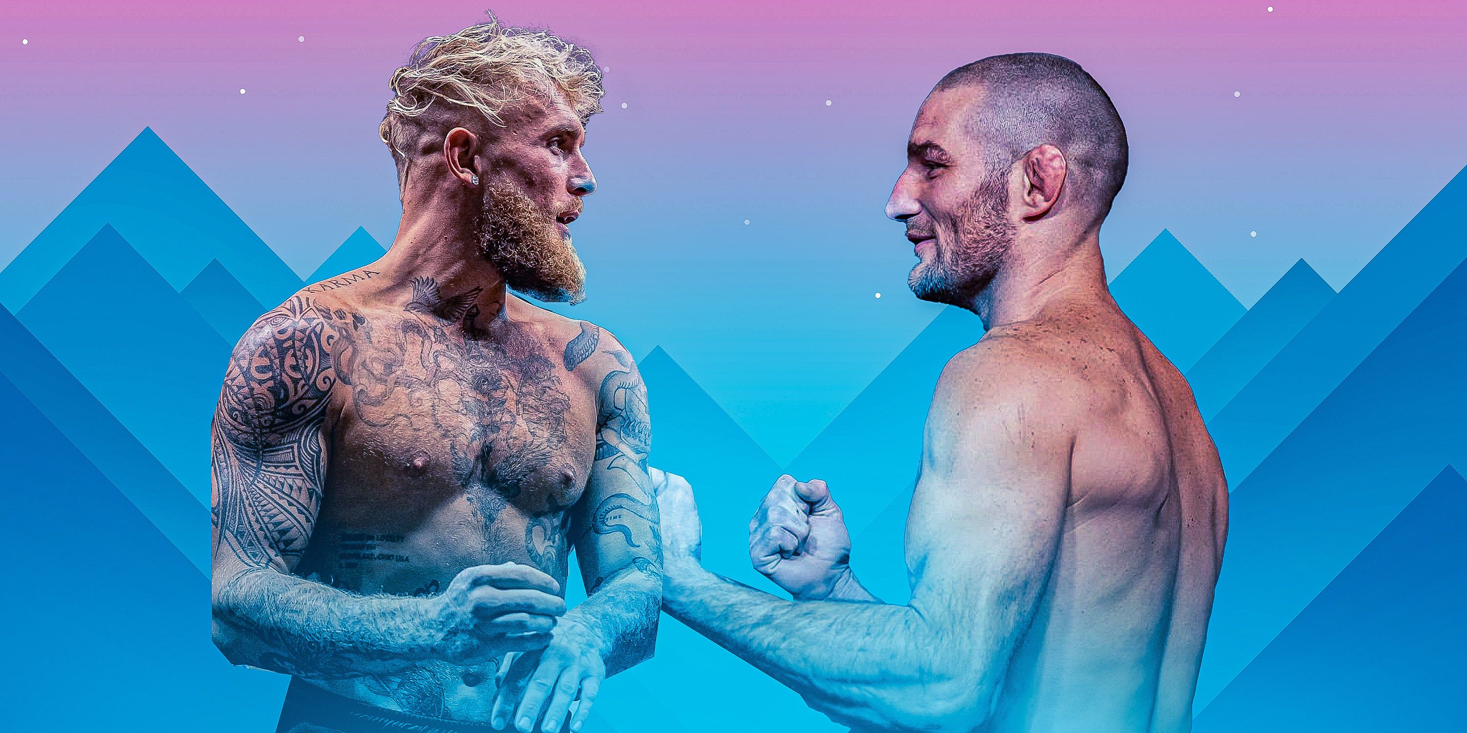 Jake Paul & Sean Strickland involved in heated beef