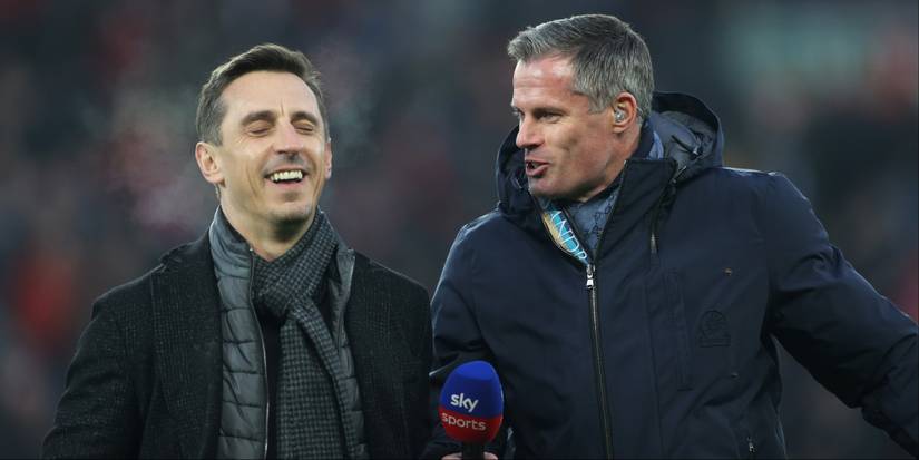 Jamie Carragher Responds to Gary Neville’s Man Utd v Liverpool Celebration