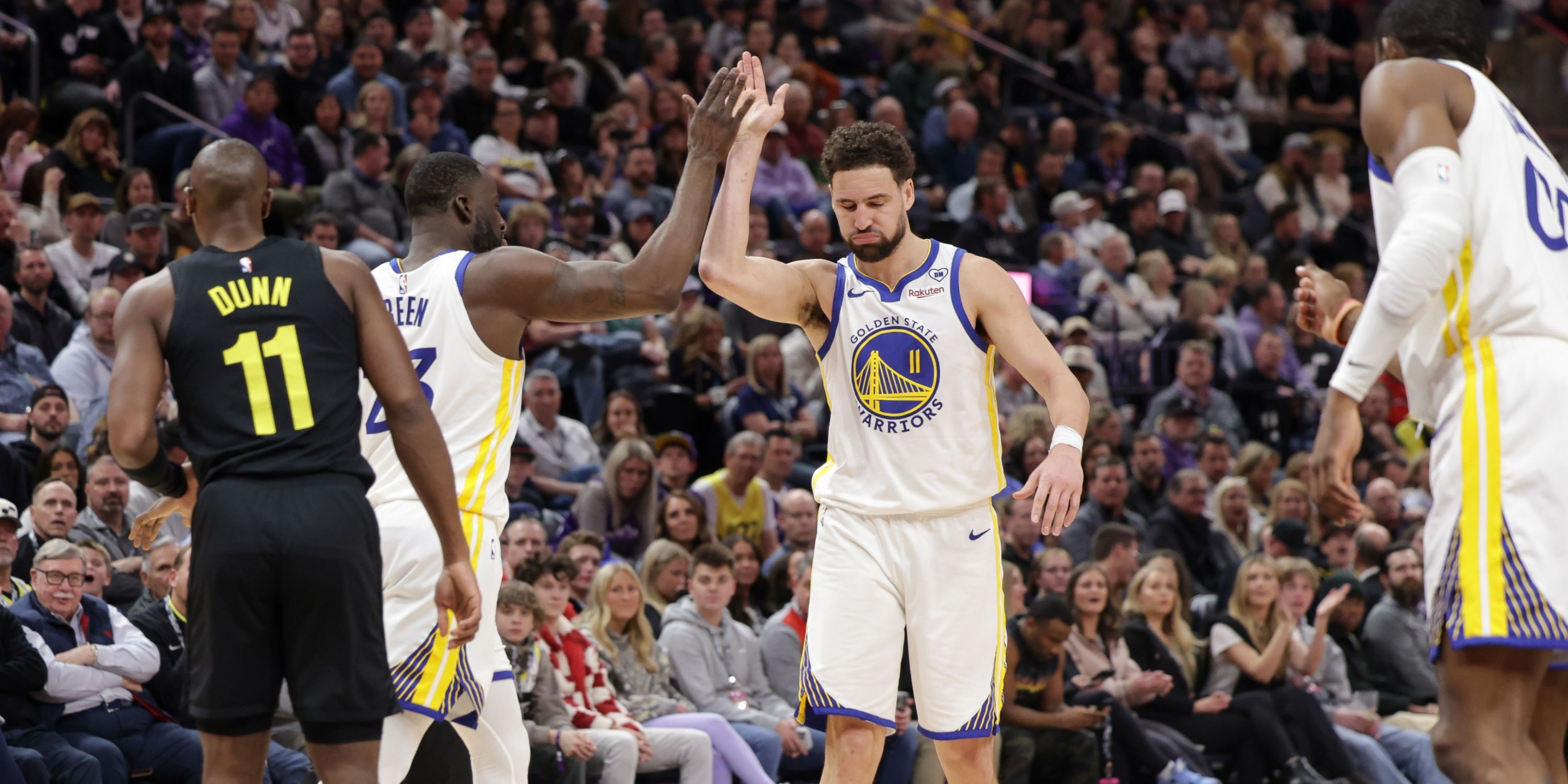 Klay Thompson elevates Warriors over Jazz