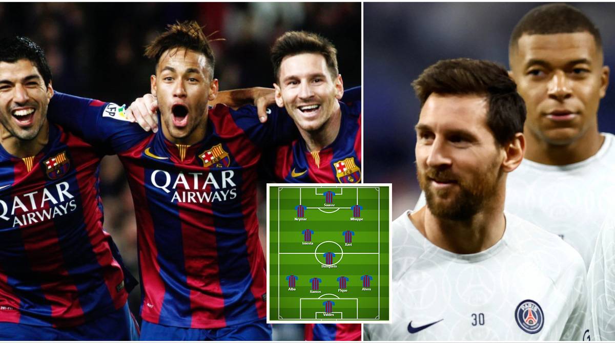 Lionel Messi's best 11 teammates from his career