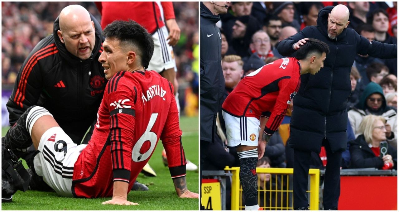 Lisandro Martinez injury update provided after going off vs West Ham